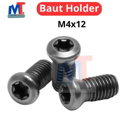 Lathe Holder Bolt M4X12 Screw Star Milling Lathe Insert Bolt | Shopee ...