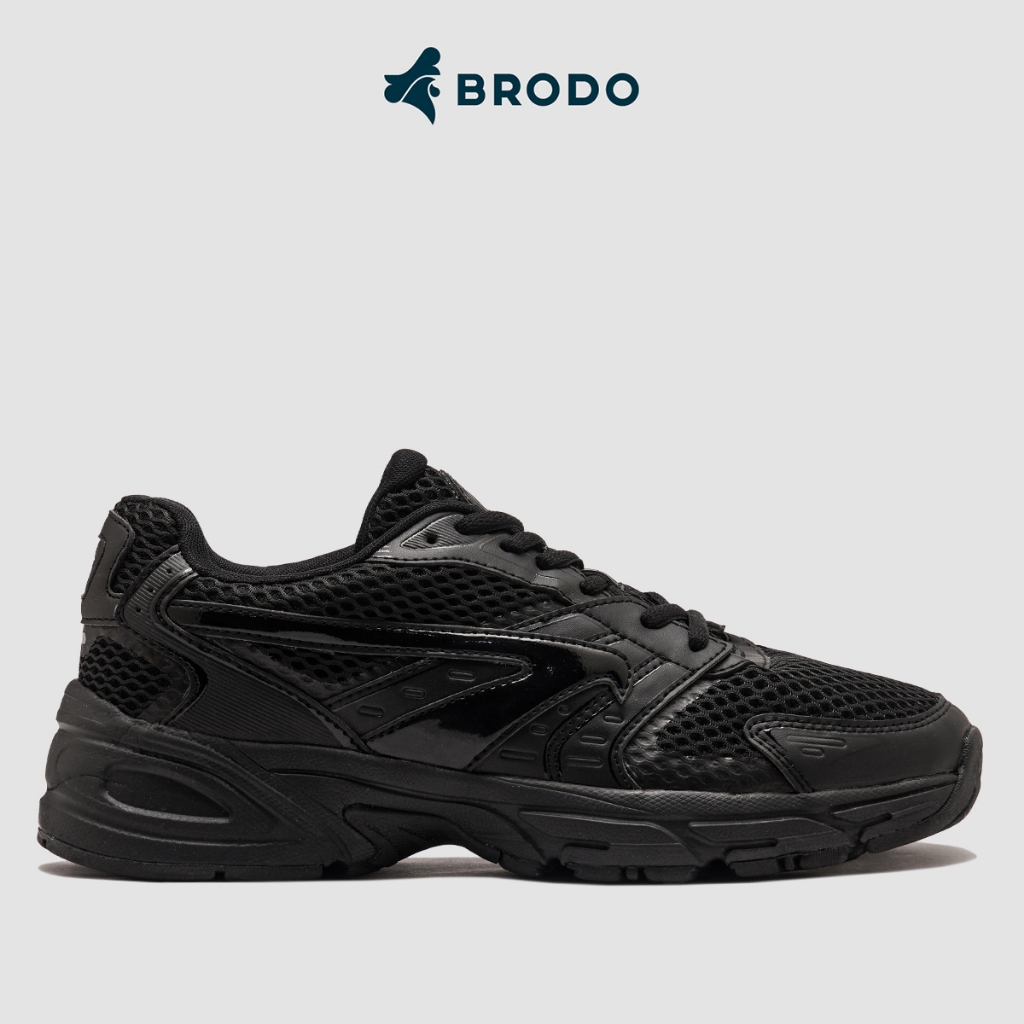 BRODO - Ace Neptune Asphalt Black Sneakers | Shopee Malaysia