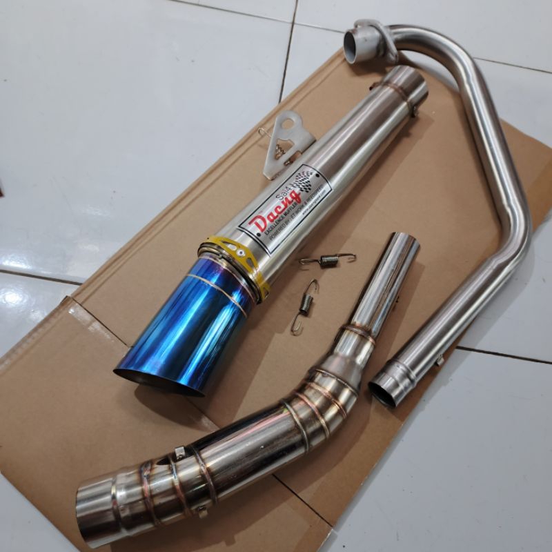 Exhaust Daeng open spec for Sonic 150 Rs150 Raider 150 Sniper150 Y15zr ...