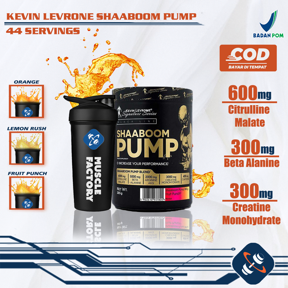 Kevin Levrone Shaboom Pump 44 Servings | Shopee Malaysia