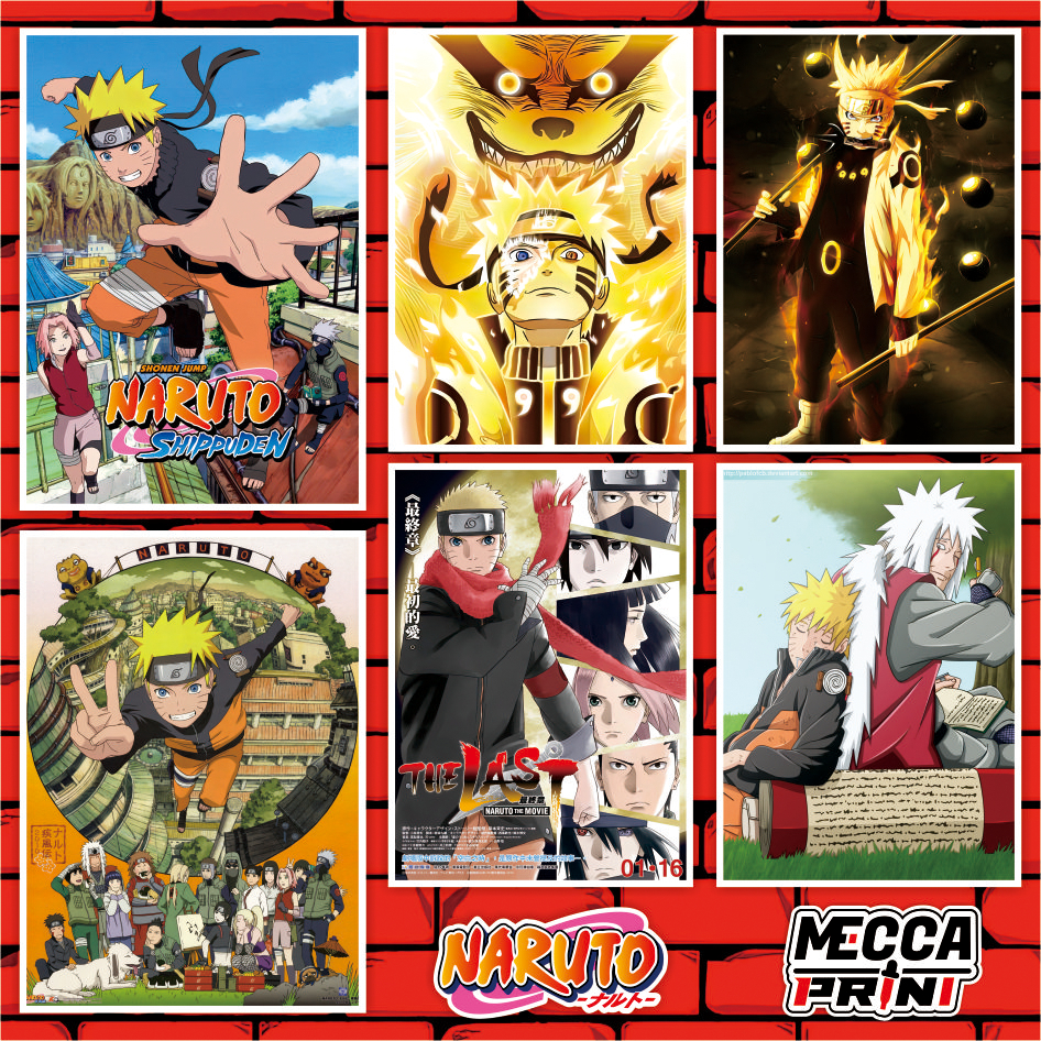 NARUTO Poster - Size A4+ | Shopee Malaysia