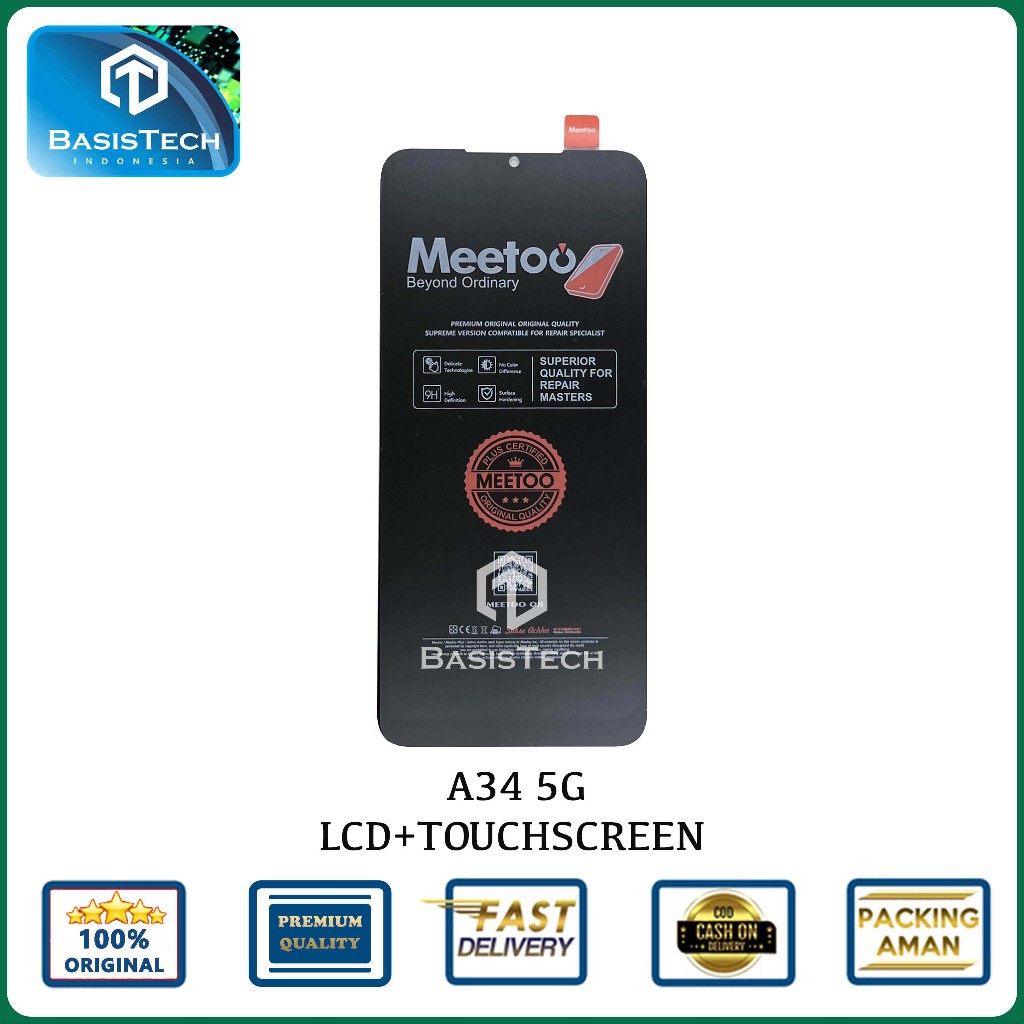 SAMSUNG A34 5G A346 LCD - MEETOO ORIGINAL | Shopee Malaysia