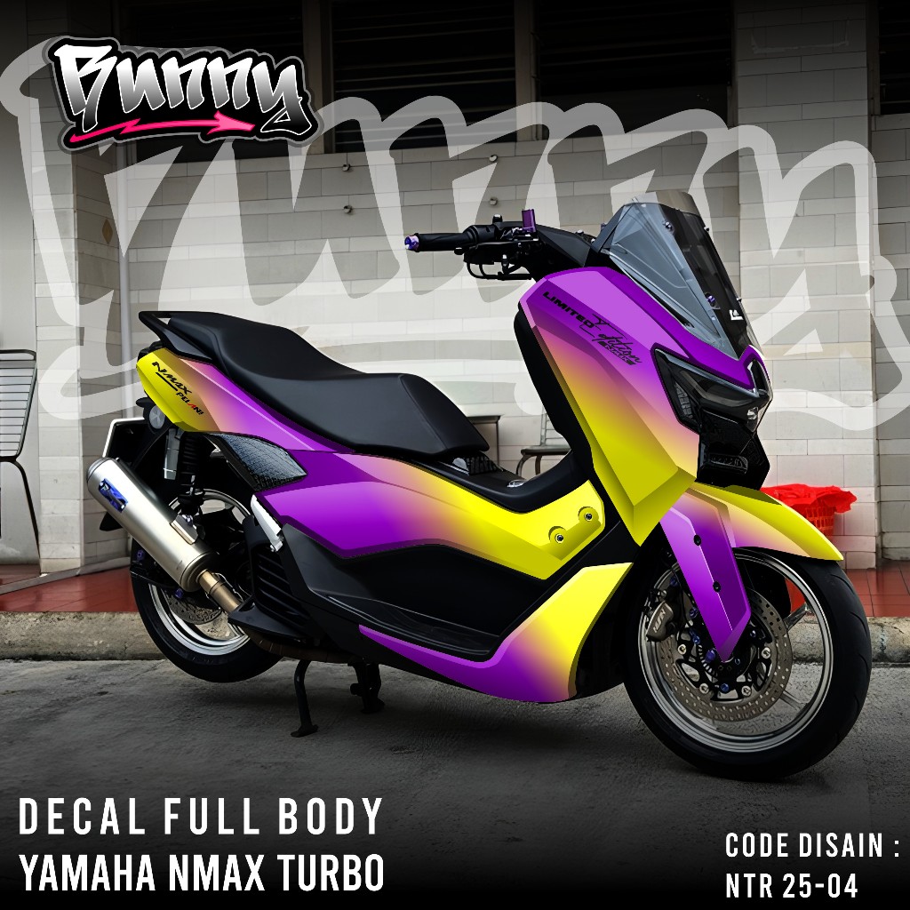 NEWEST Yamaha Nmax Turbo Neo S Motorcycle Decal Sticker New 2024 2025 ...