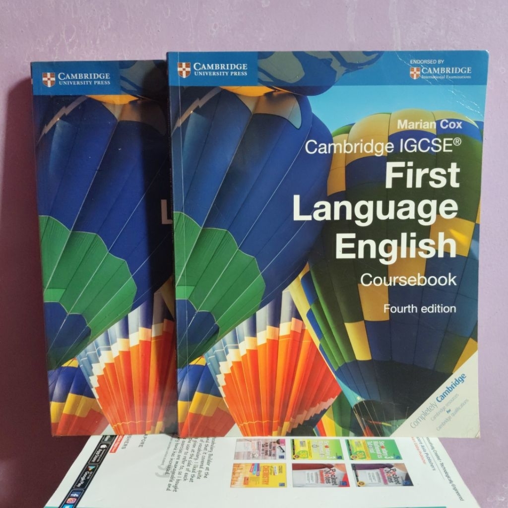 Cambridge IGCSE First Language English Coursebook + Workbook Fourth ...