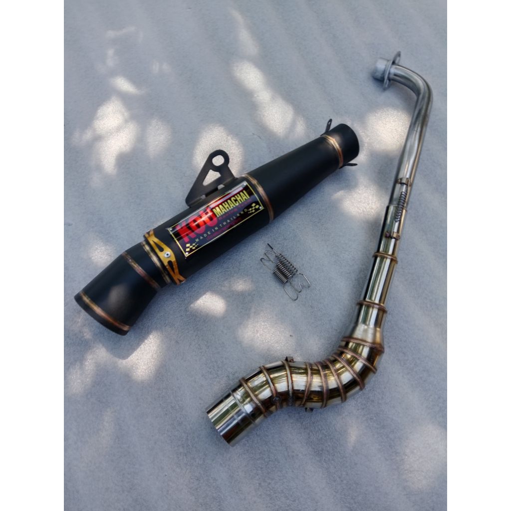 KOU Mahacai 1set Canister big elbow 51mm open specs exhaust Pipe for ...