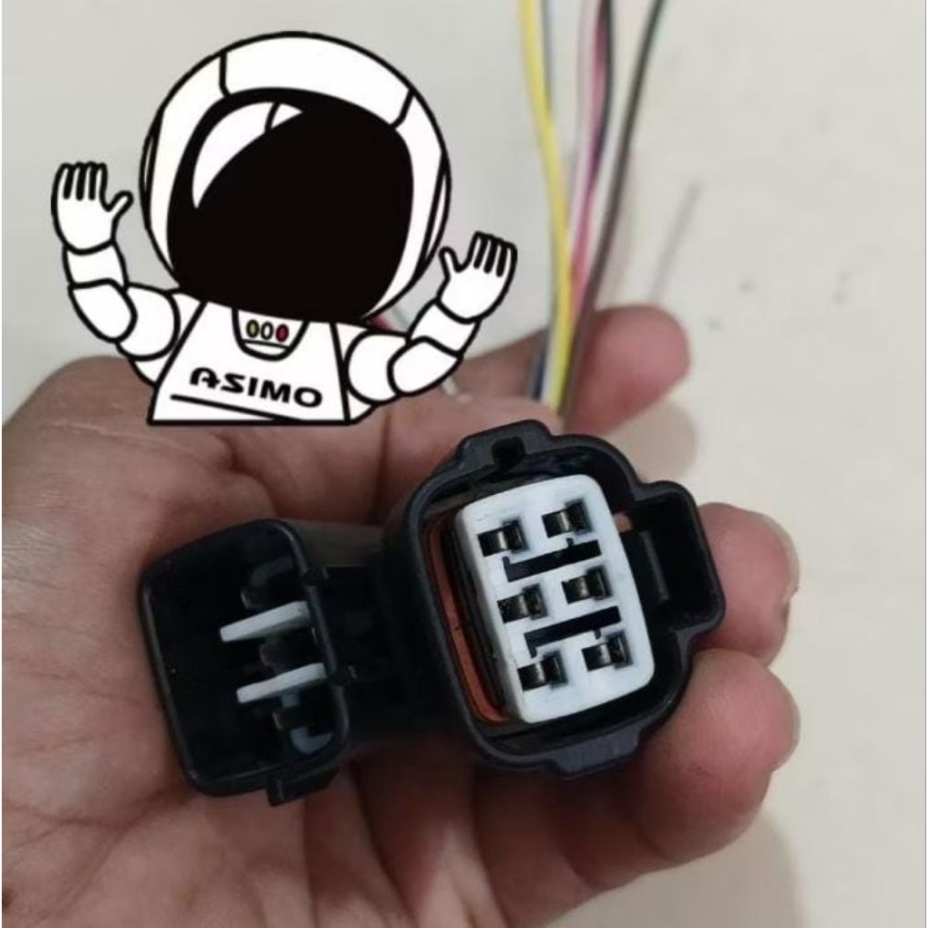 Original 6 pin Socket Isuzu panther D_max Dutro truck bus Fuso ps hino ...