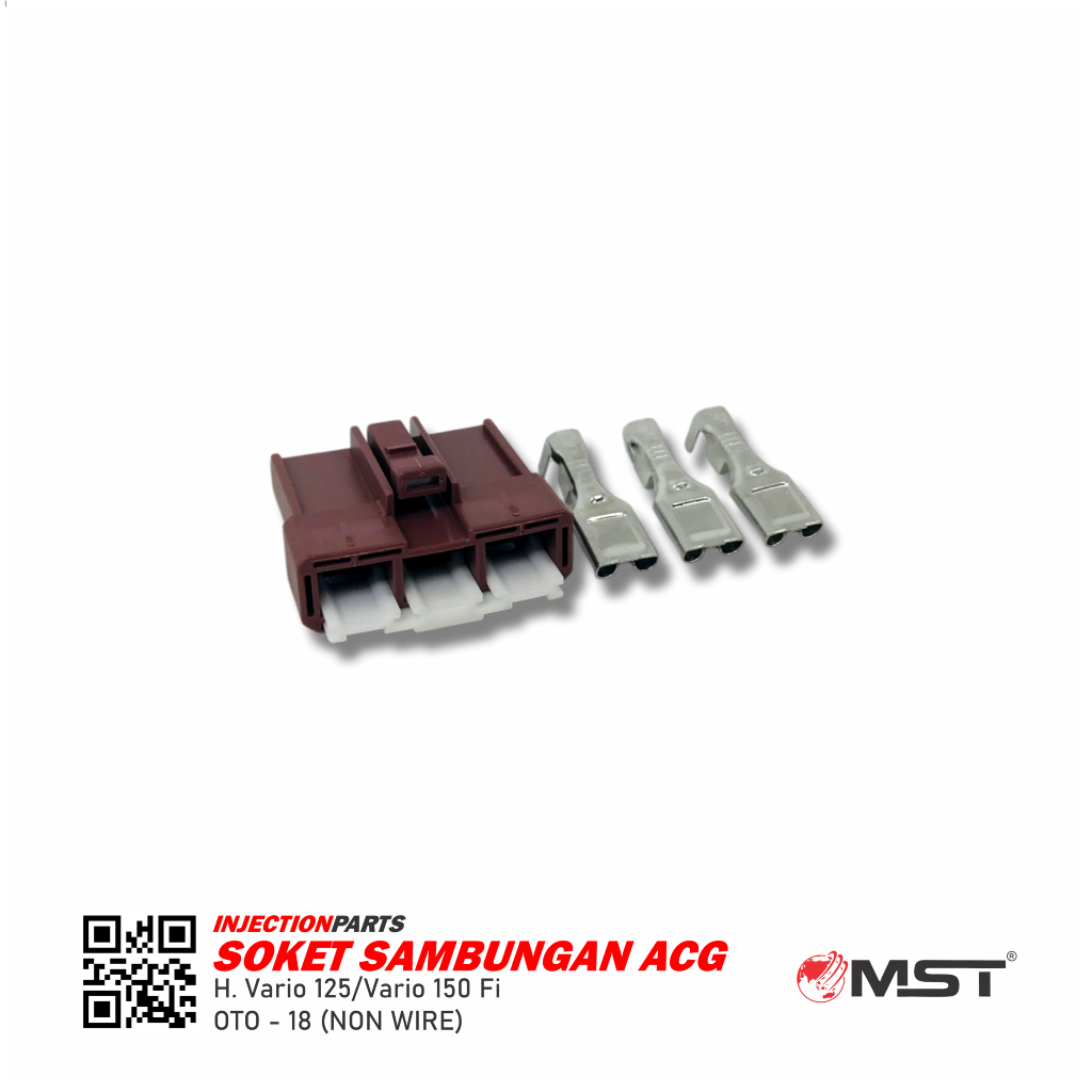 ACG VARIO 125 VARIO 150 MST OTO-18 N0N WIRE CONNECTION SOCKET | Shopee Malaysia