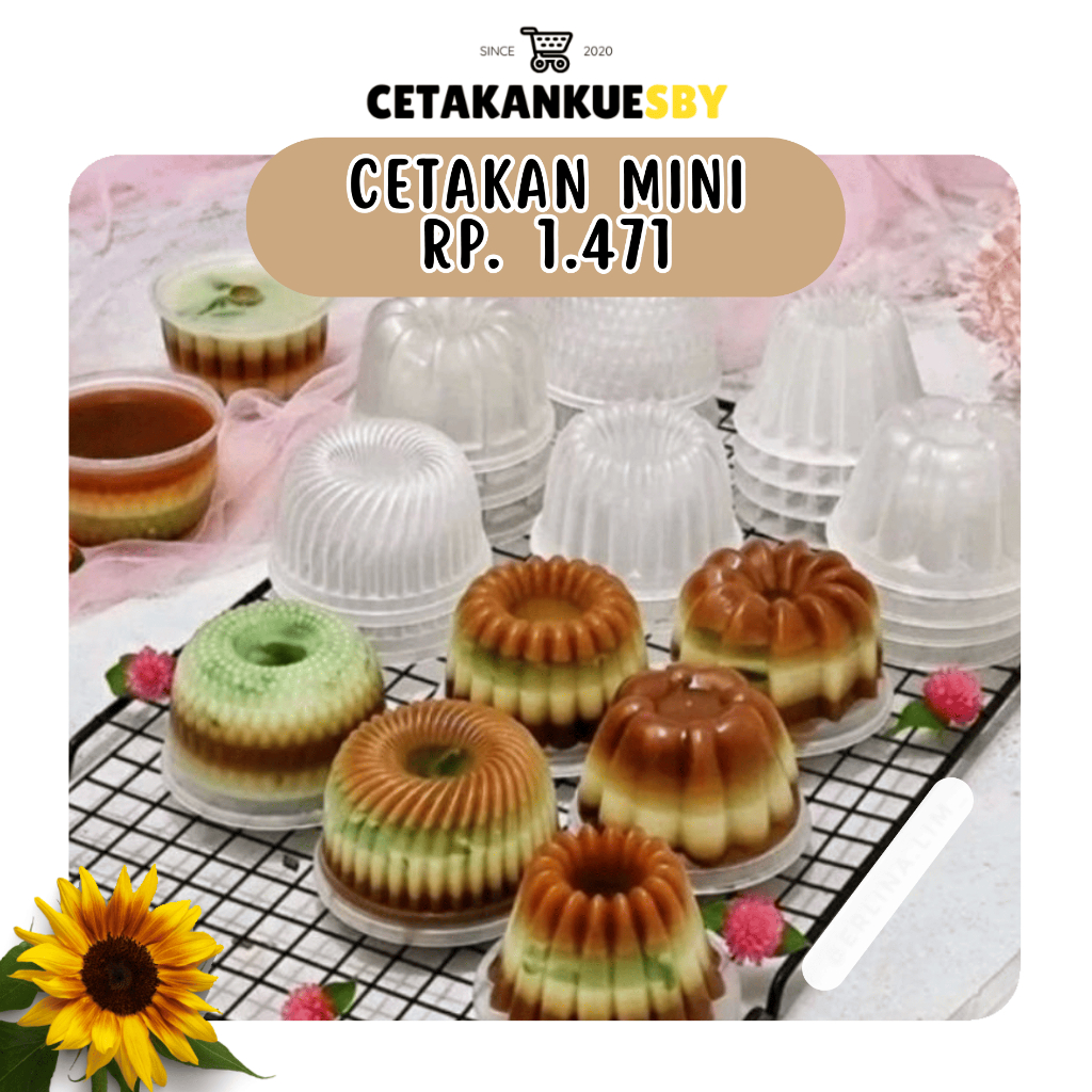 (CKS) COMPLETE ECER Thick MIX Imported Mini Agar Pan / Mold for Agar ...