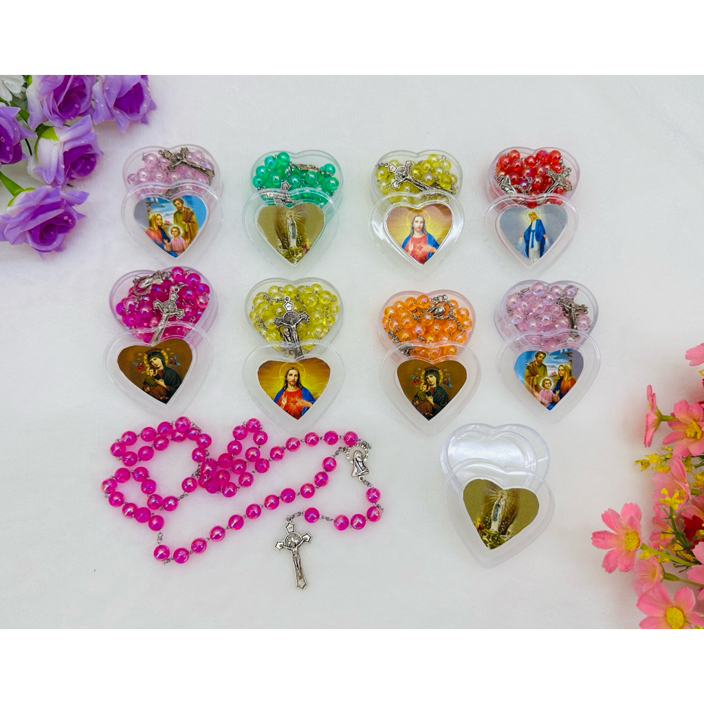 Rainbow Round Rosary 8 mm | Shopee Malaysia