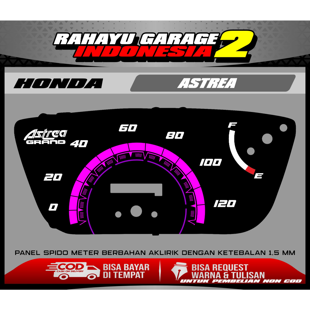 Honda astrea custom speedometer BOARD honda astrea custom speedometer ...