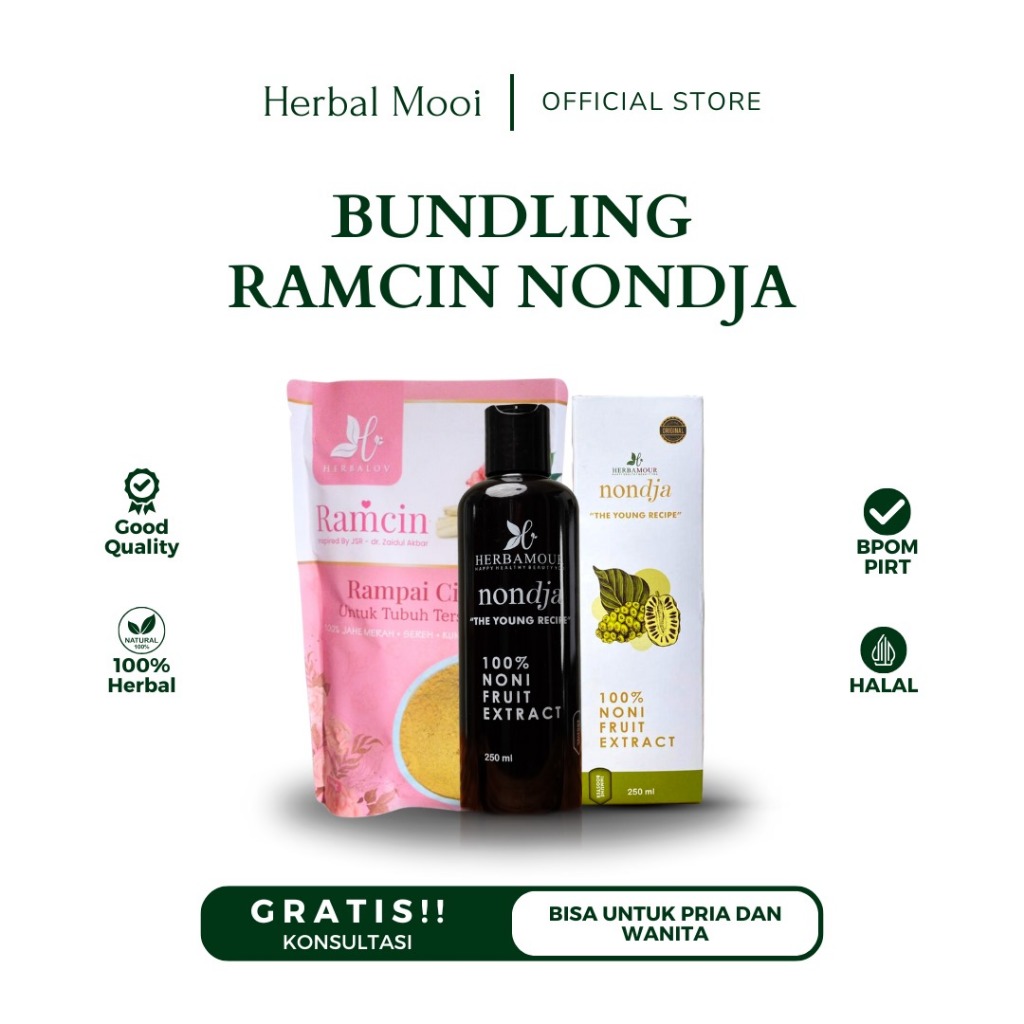 Bundling RAMCIN NONDJA HERBAMOUR REPAIR DIGESTIVE SYSTEMS AND MAINTAINS ...