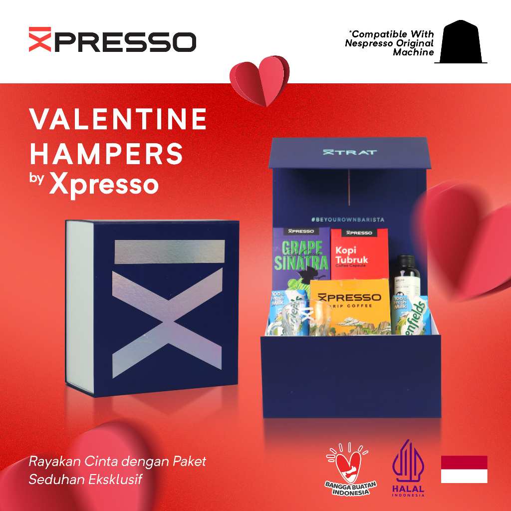 Xpresso - Valentine's Hampers By Xpresso - (Coffee Capsule - Drip Bag ...
