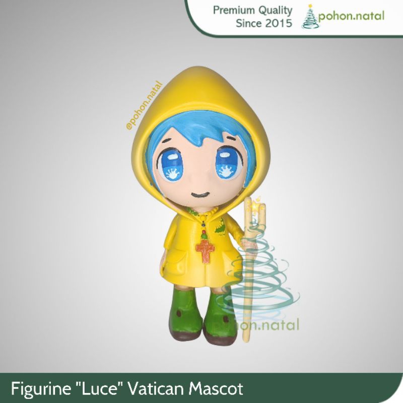Luce Vatican Mascot Doll 19cm Resin Statue Figurine | Shopee Malaysia