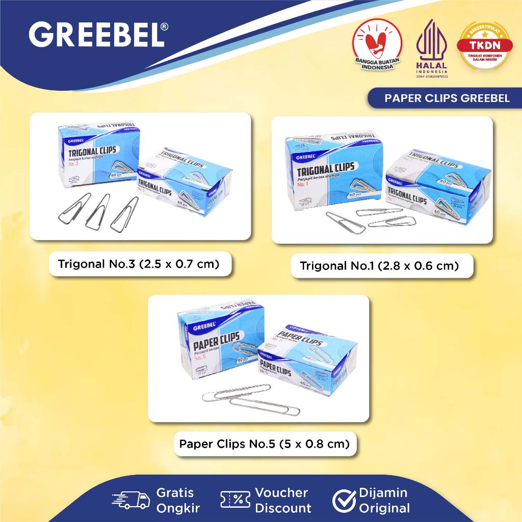 Greebel Paper Clips Paper Clip & Trigonal Clips / Small Paper Clips ...