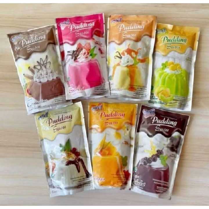 Nutrijell Milk Pudding Powder Various Flavors | Shopee Malaysia