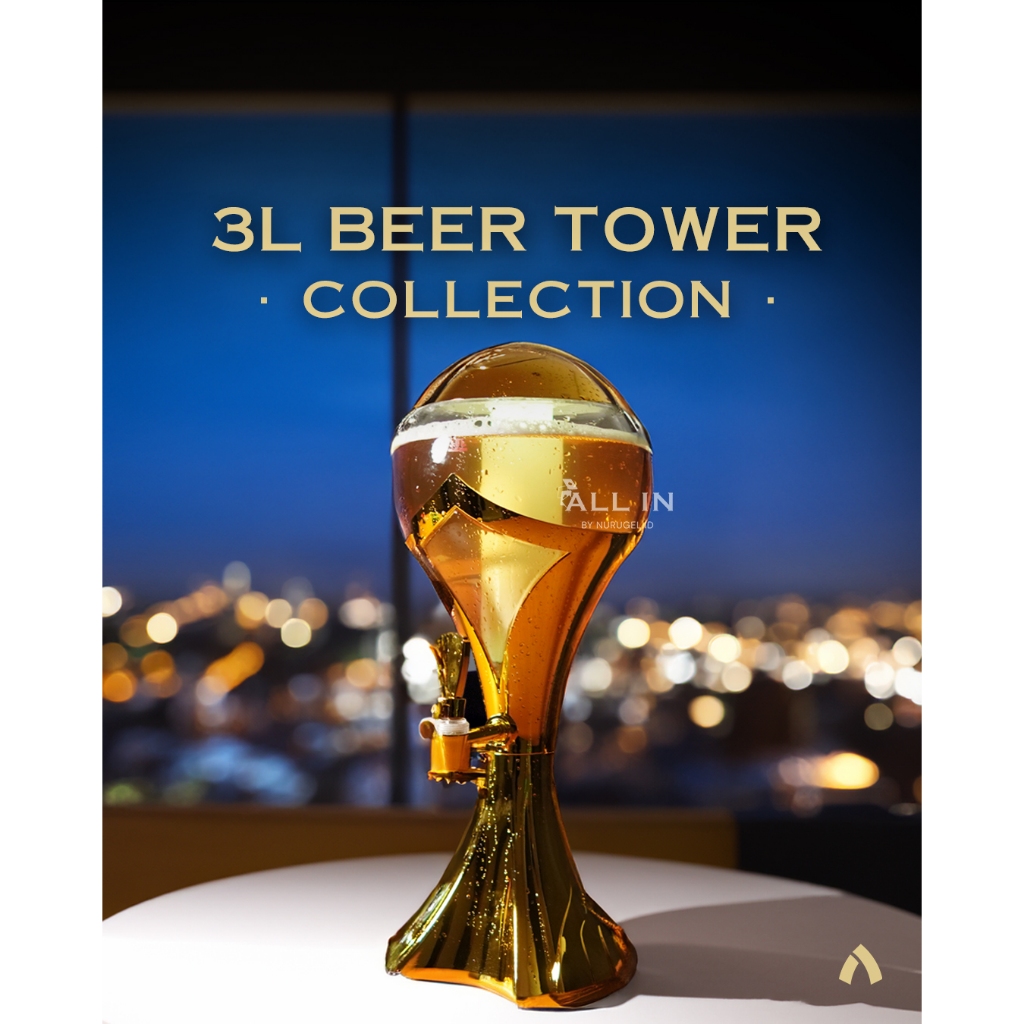 3l Beer Tower Dispenser / Beer Tower / Beer Bottle | Shopee Malaysia