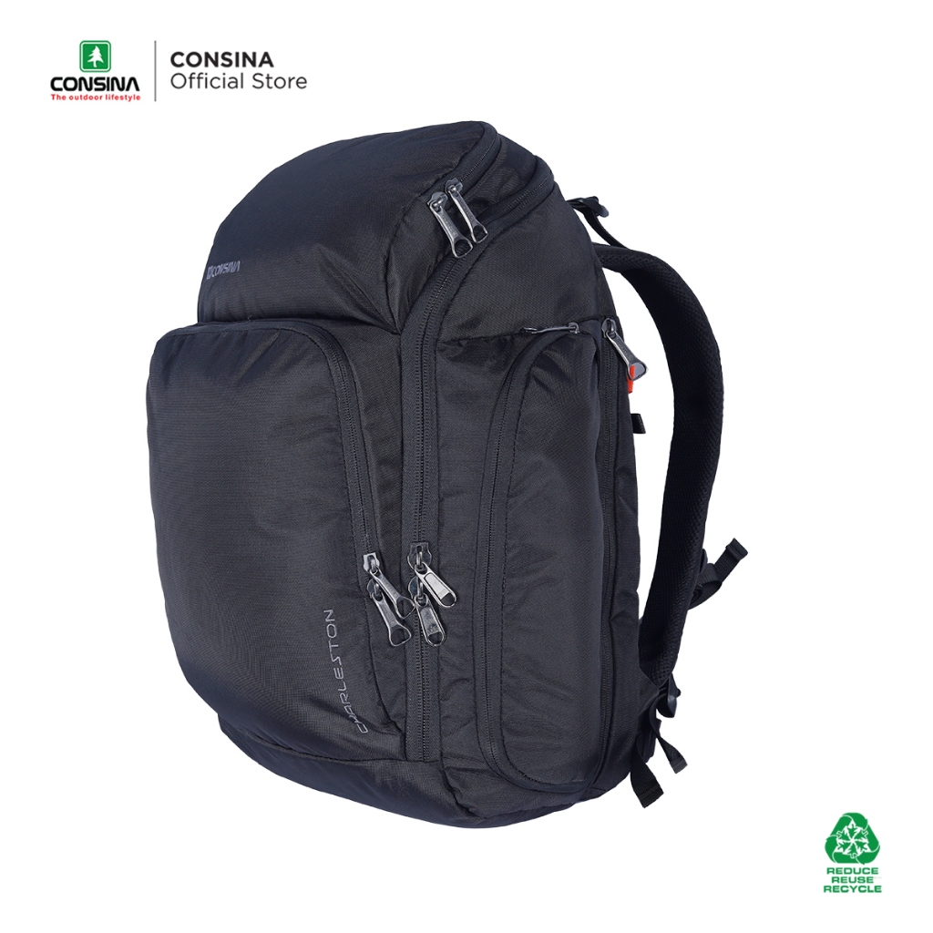 Consina Charleston 15Inch Laptop Travel Backpack | Outdoor Backpack 40L ...
