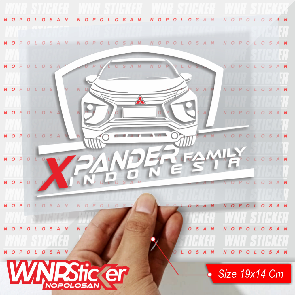 Mitsubishi Xpander Family Indonesia Car Glass Variation Stickers ...