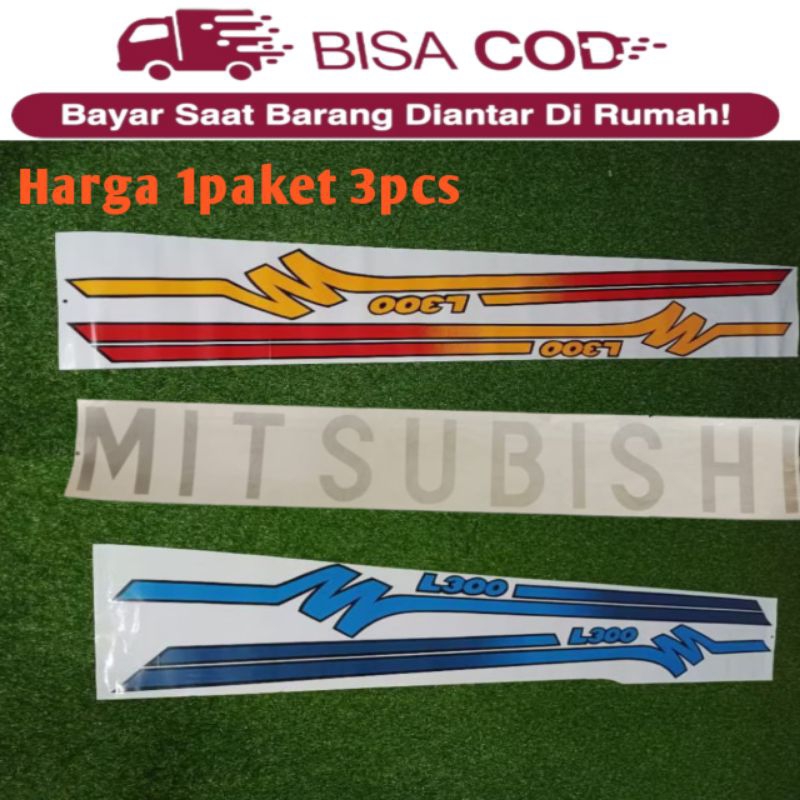 Mitsubishi L300 stickers / side tubs / L300 Car List Stickers | Shopee ...
