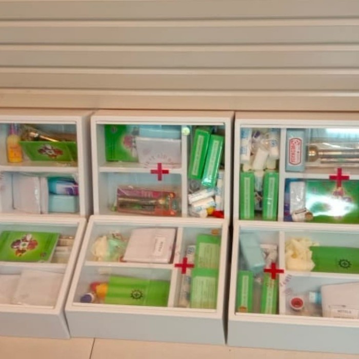 Maspion mk-11 first aid medicine box complete with type B / mk 11 box ...