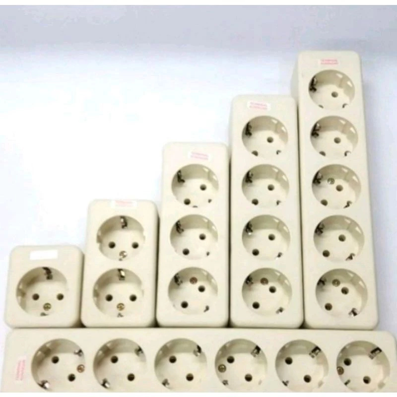 Uticon Grounded socket 1 2 3 4 5 6 holes cordless ST 118 128 138 148 ...