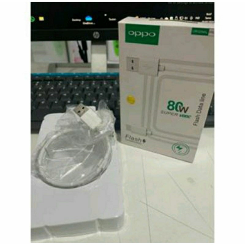 Original OPPO Data Cable SUPER VOOC Flashback 3.0 33W MAX 80W TYPE C ...