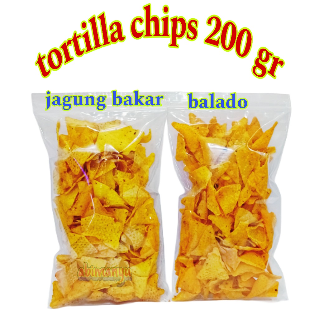 Tortila CHIP SNACK / TORTILLA CORN CHIPS 200 GRAM | Shopee Malaysia