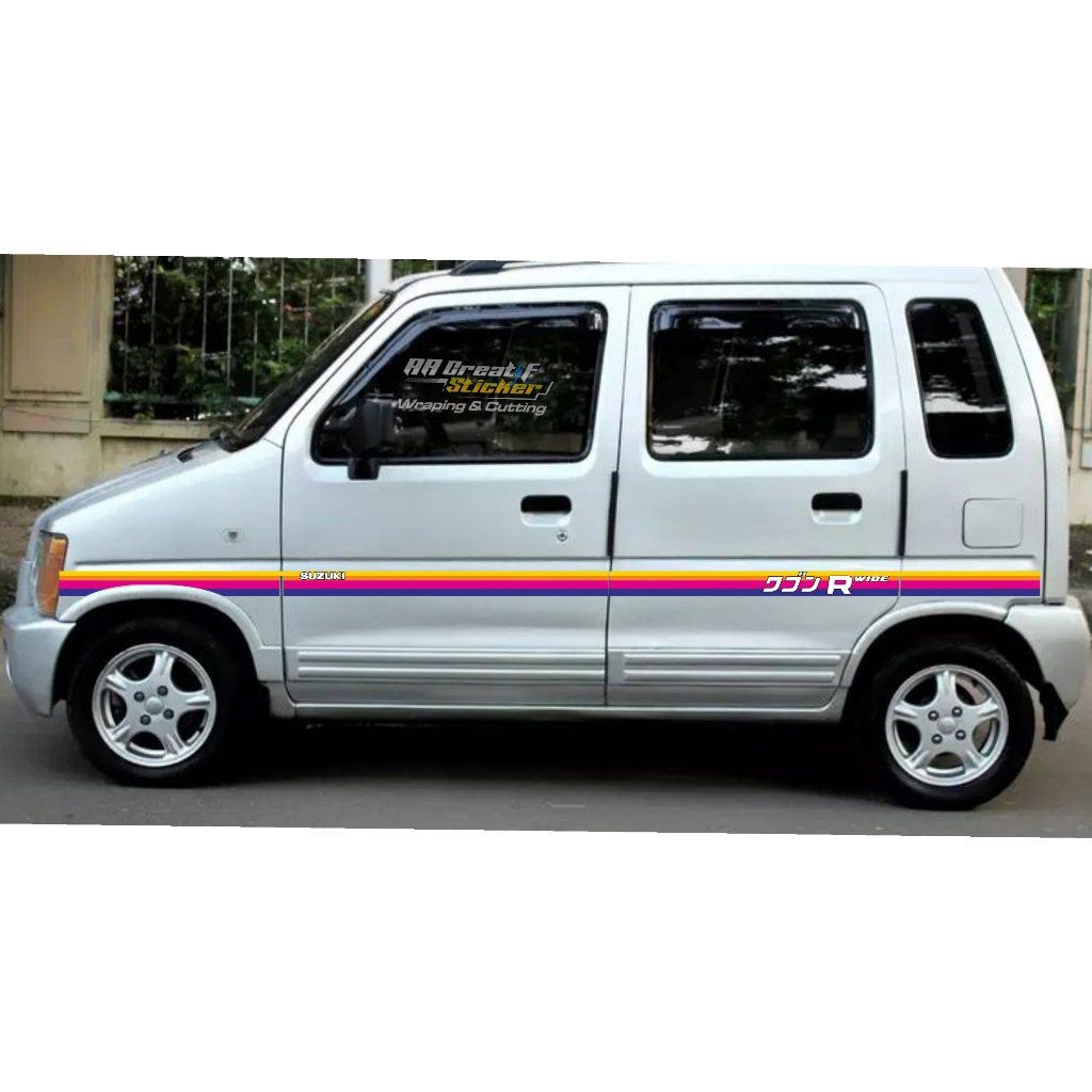 Car STICKER side decal CAR CUTTING SUZUKI karimun custom box | Shopee ...