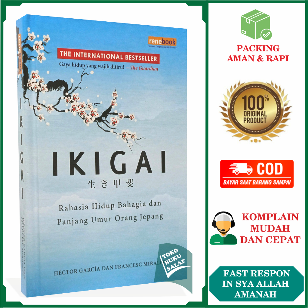 Ikigai ORIGINAL The Secret of Japanese People's Happy Life and ...