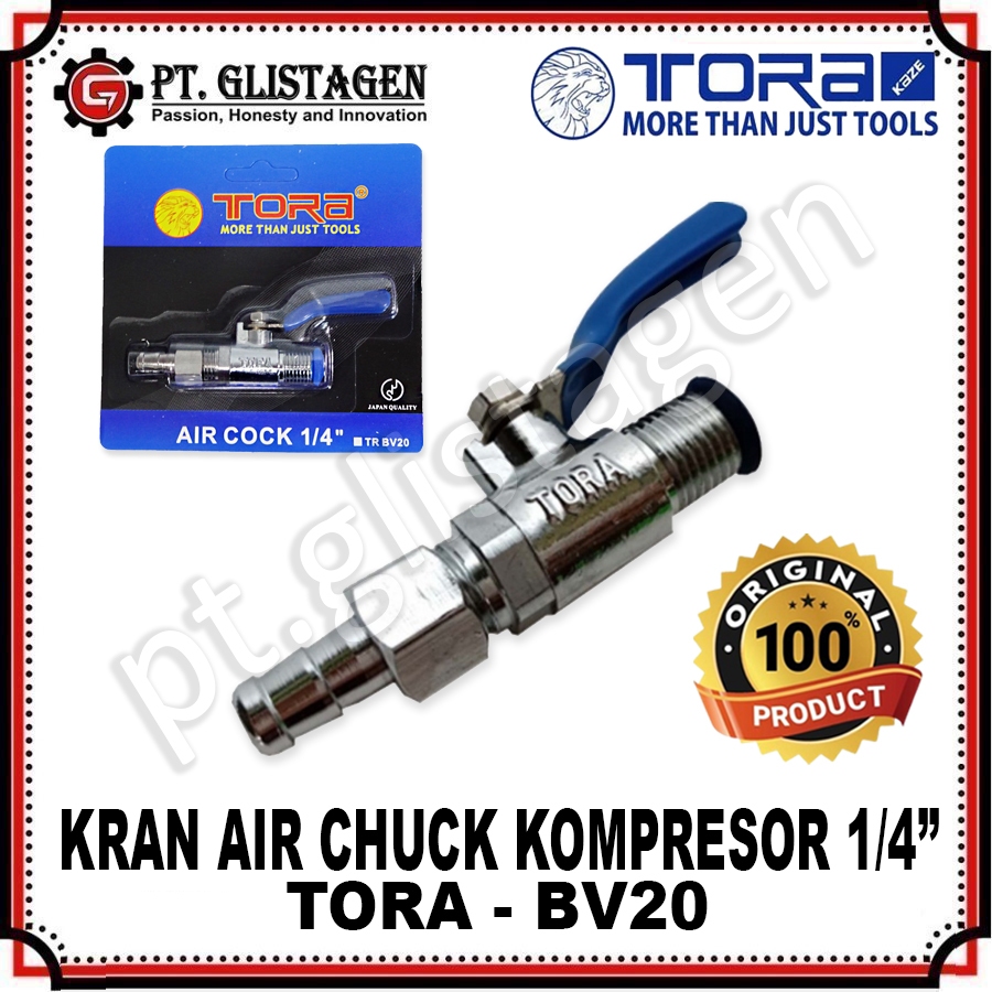 Tora BRASS Compressor Air Faucet 1/4" / Air Cook Compressor 1/4" TORA ...