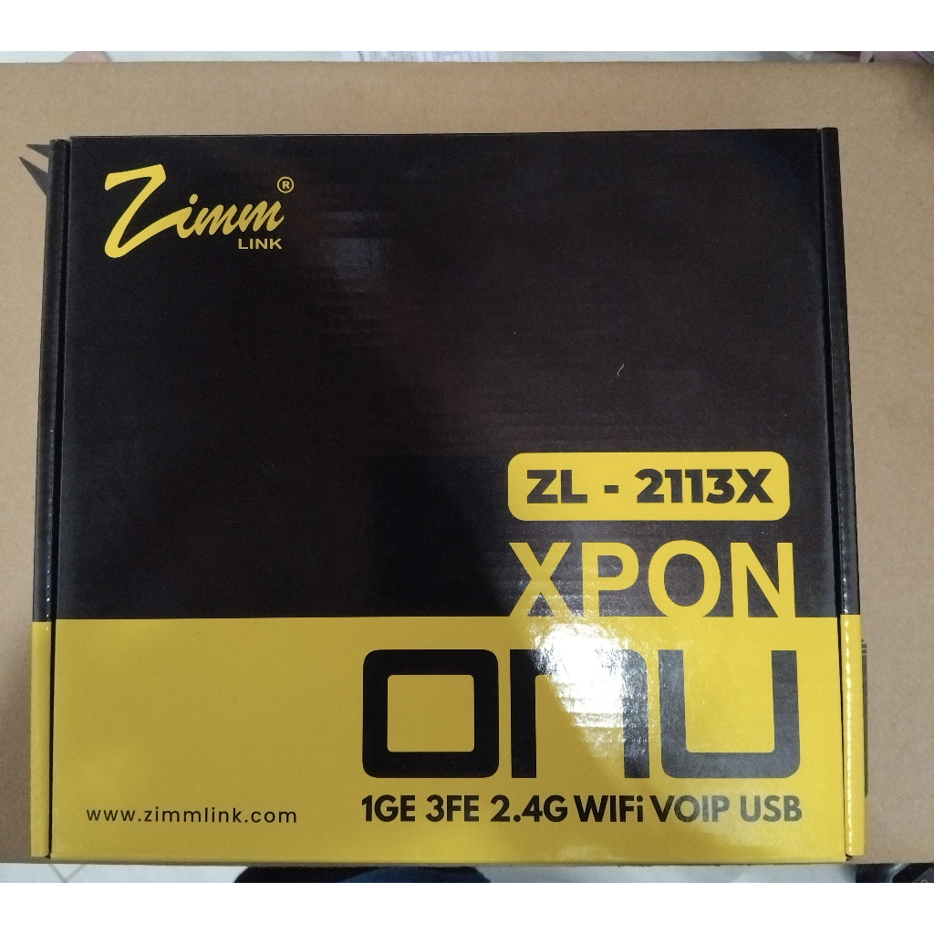 Xpon ONU ZIMMLINK ZL - 2113X MODEM OR ROUTER | Shopee Malaysia