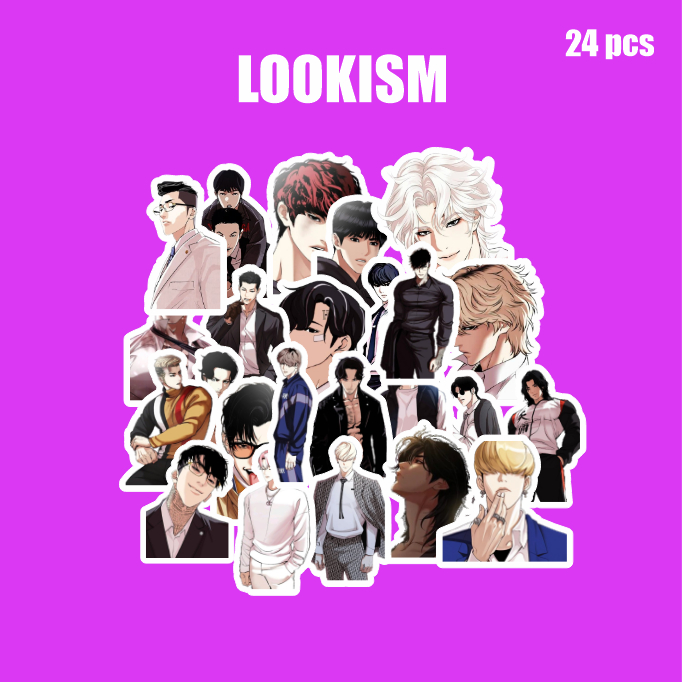 Sticker Pack Lookism Korea Manhwa Cute Contemporary Cool Aesthetic HP ...