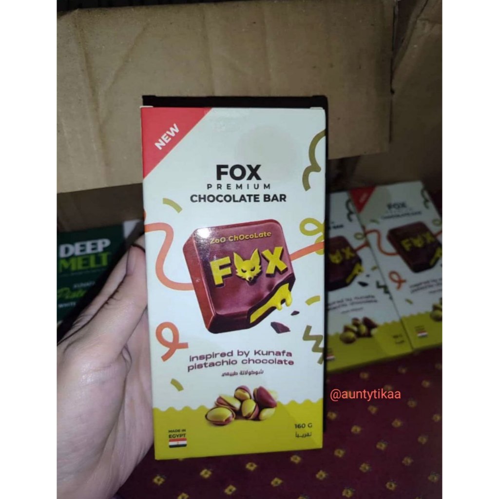 FOX Premium Chocolate Bar 160 gr | Shopee Malaysia