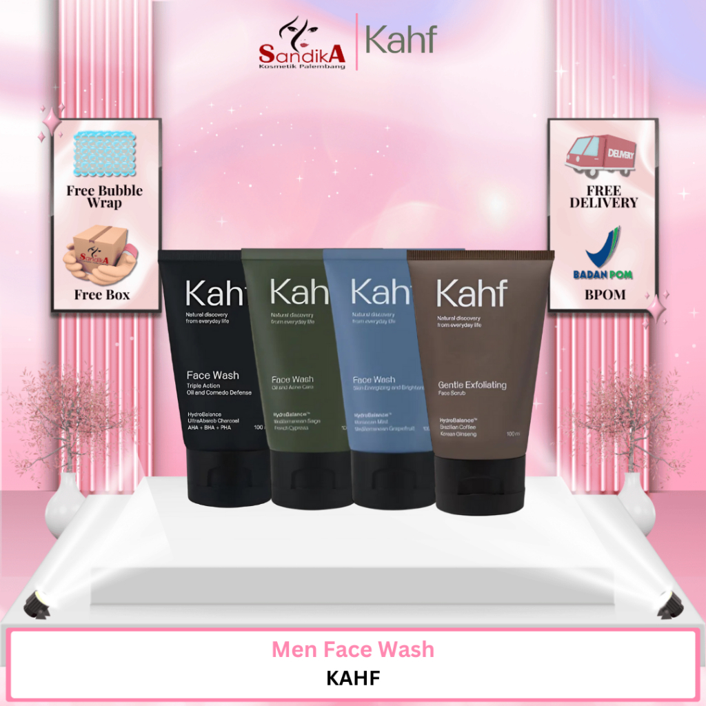 KAHF Men Face Wash 100mL | Shopee Malaysia