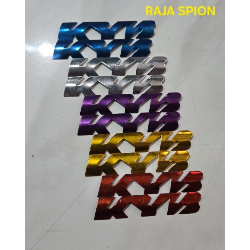 KAYABA aluminium LOGO EMBLEM/TONTON METAL LOGO EMBLEM | Shopee Malaysia