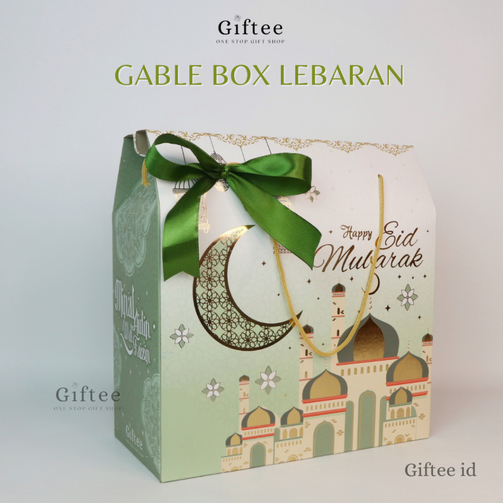 Double BOX EID BOX BOX PACKAGING HAMPERS EID PARCEL SOUVENIR EID GIFT ...