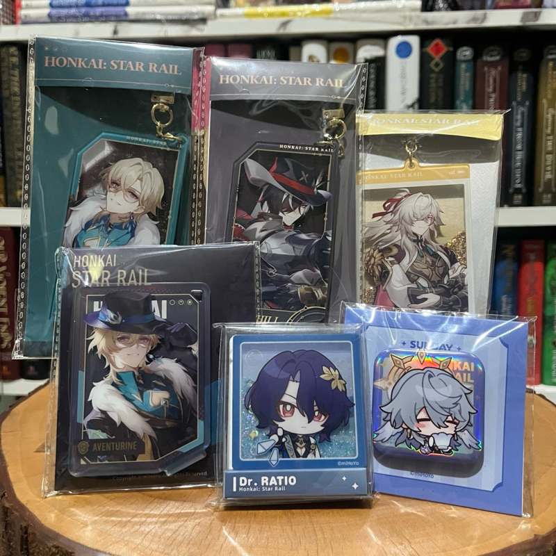 Official Honkai Star Rail HSR Penacony Pom Pom Keychain Standee Badge ...