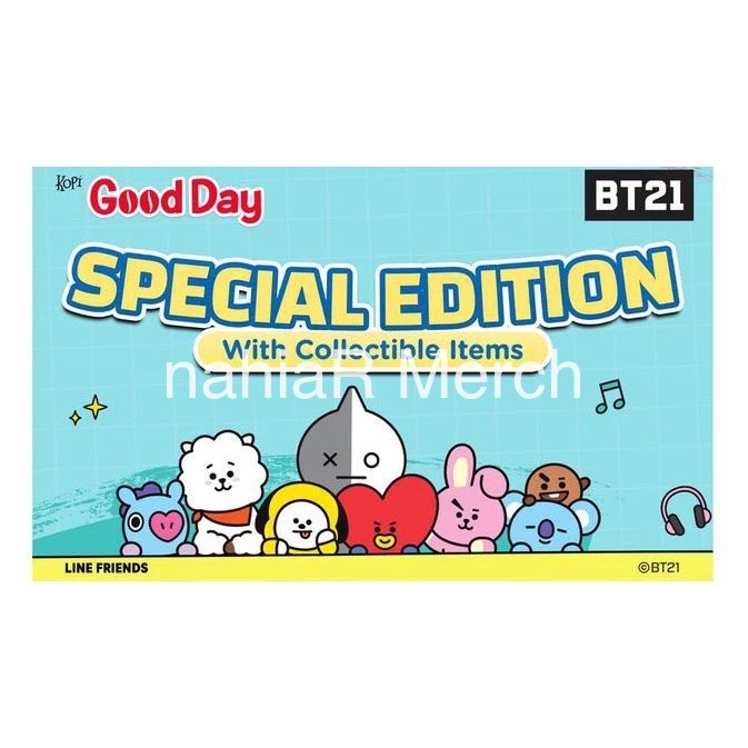 Bt21 x Good Day Official Sticker Pack | Shopee Malaysia
