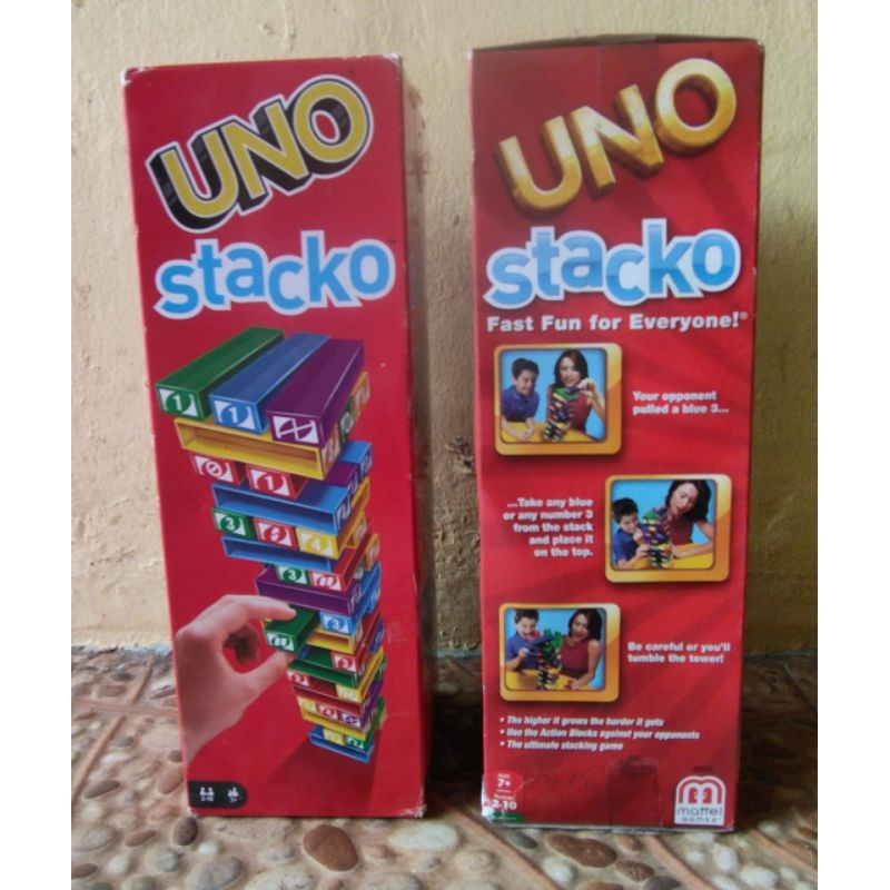 Uno Stacko Fast Fun For Everyone | Shopee Malaysia
