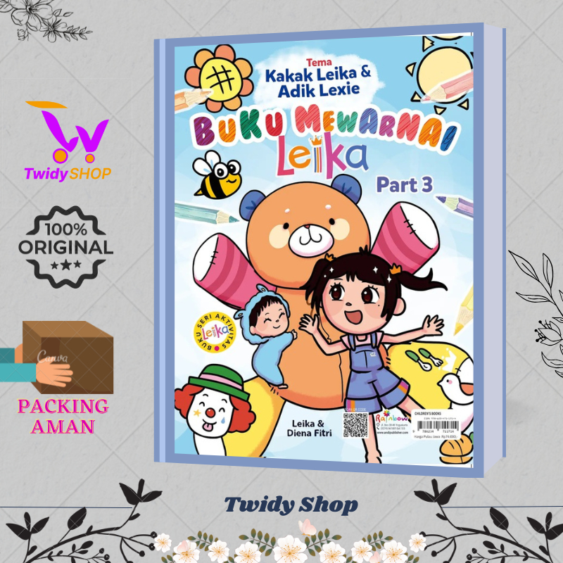 Leika Activity Series Book: Leika COLORING BOOK Part 3 - Leika Brother and Sister Lexie Theme ...