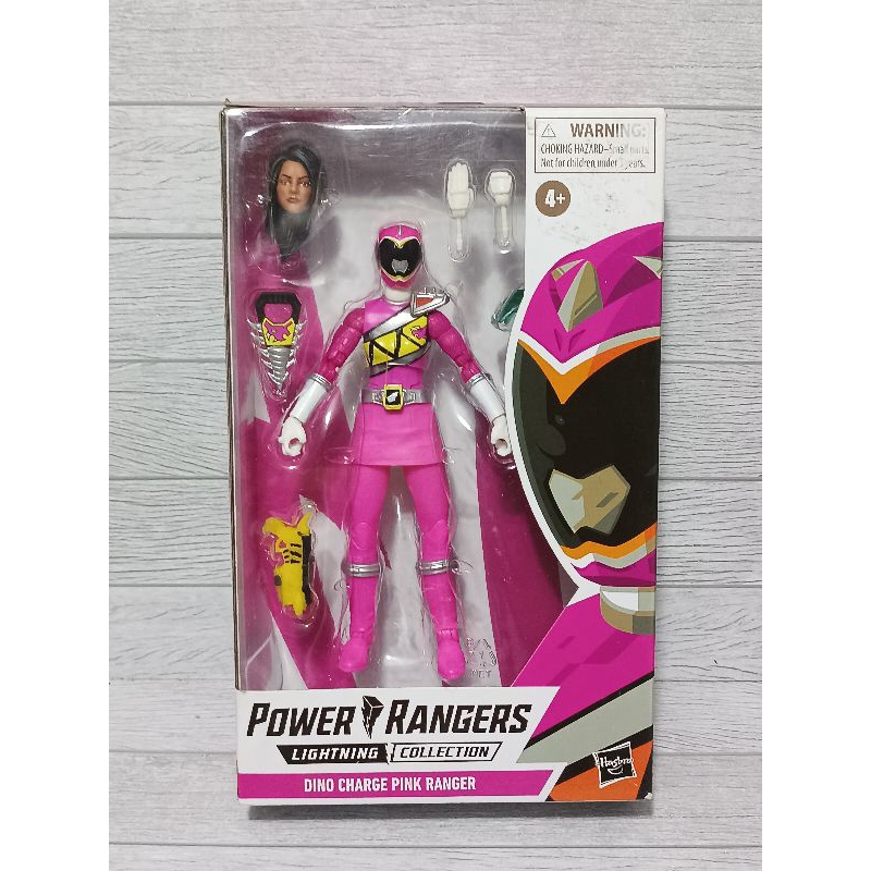 Power Rangers Lightning Collection - PINK RANGER Dino Charge | Shopee ...
