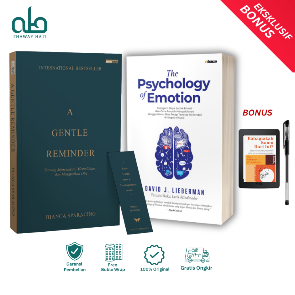 [SAVE Package] Book A Gentle Reminder - The Psychology of Emotions ...