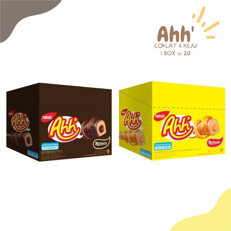 Nabati Ahh Box / Ahh Chocolate Cheese | Shopee Malaysia