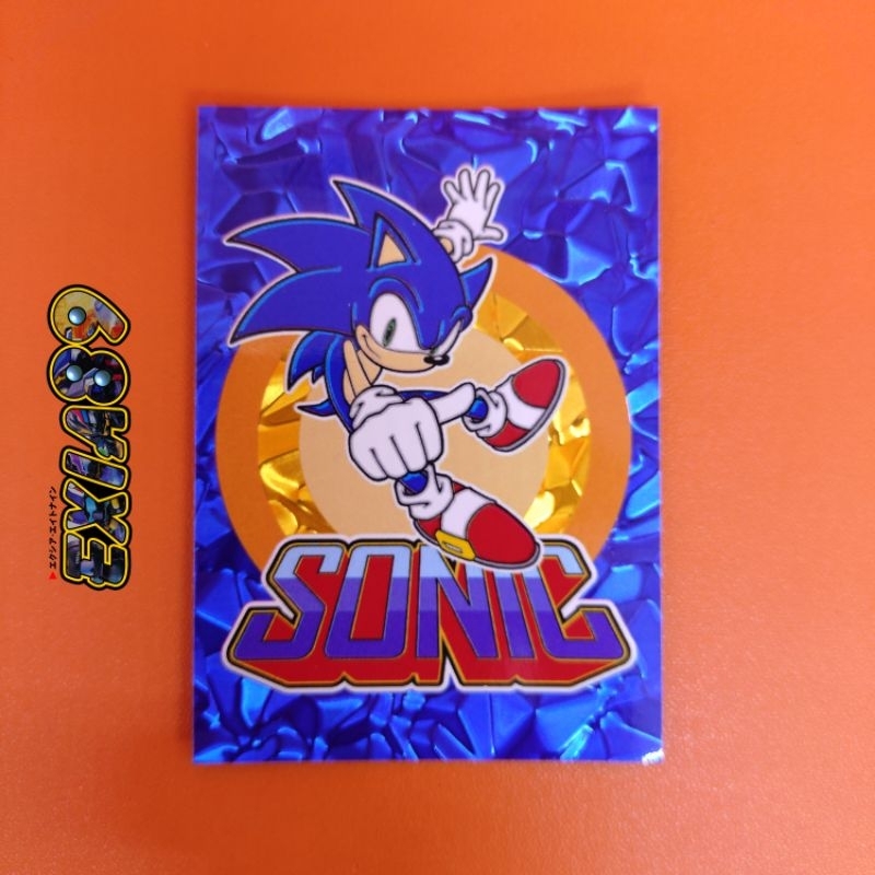 Sonic The Hedgehog Official Trading Card Collection 163 - Sonic (Retro ...