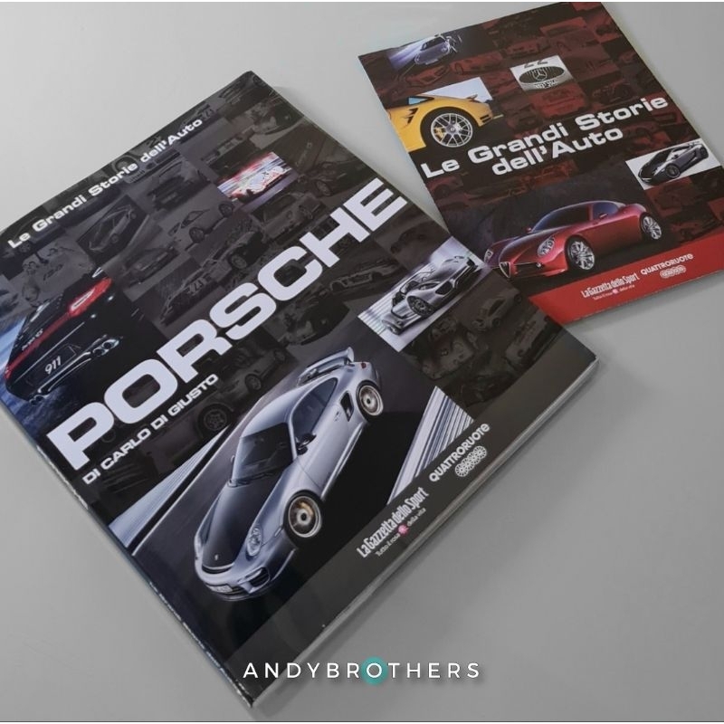 Porsche Imported Automotive Book / Catalog - Le Grandi Storie dell ...