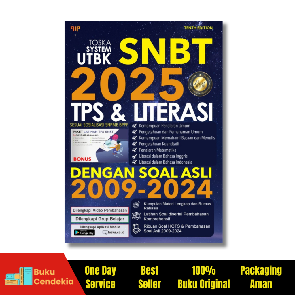 Free INTI CENDEKIA - BOOK TOSKA SYSTEM UTBK SNBT 2025 COMPLETE 7 SUBTES ...