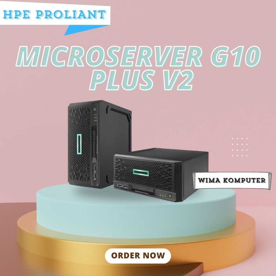 Hpe ProLiant MicroServer Gen10 Plus v2 E-2314 - 4 CORE 2.8GHz, 16GB, 2x ...