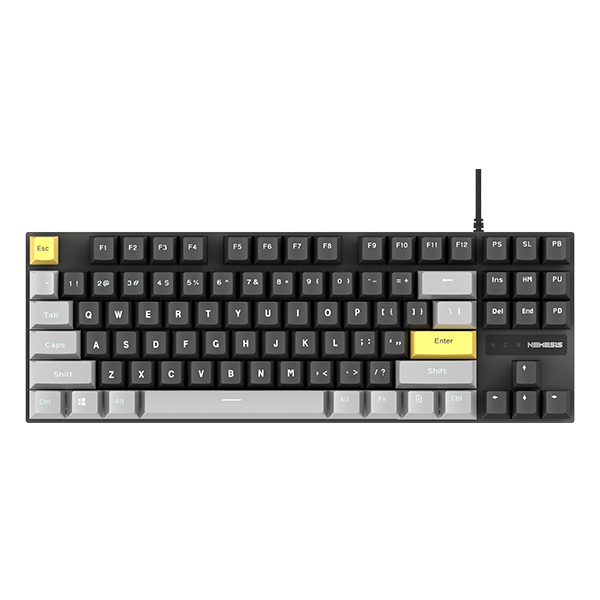 Tkl NYK Nemesis SABER MKN-02 Mechanical Removable Keyboard | Shopee ...