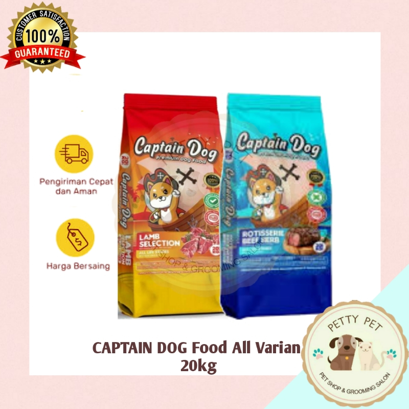 Captain DOG DRY FOOD 20KG | Shopee Malaysia