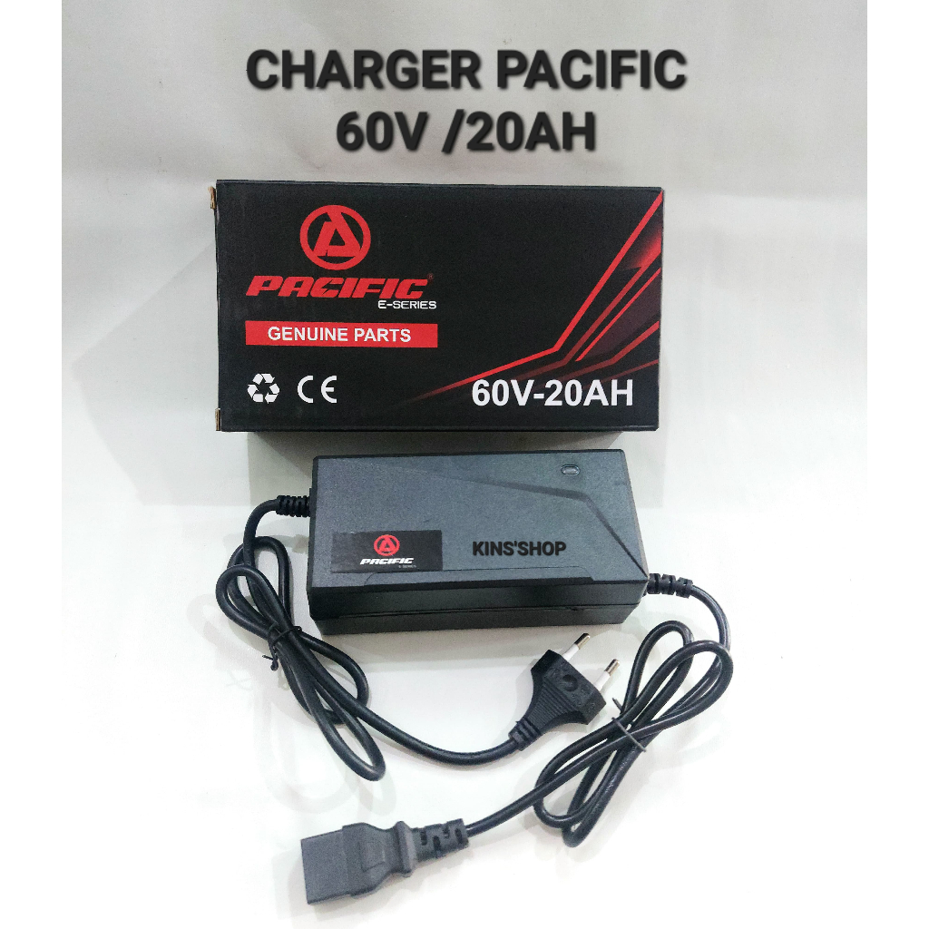 Original EXOTIC PACIFIC ELECTRIC MOTORCYCLE CHARGER 60V 20AH SPRINTER ...